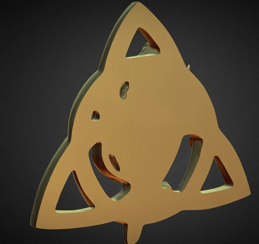 Sculptures & Artworks STL Download - Norse Rune raven carving ...