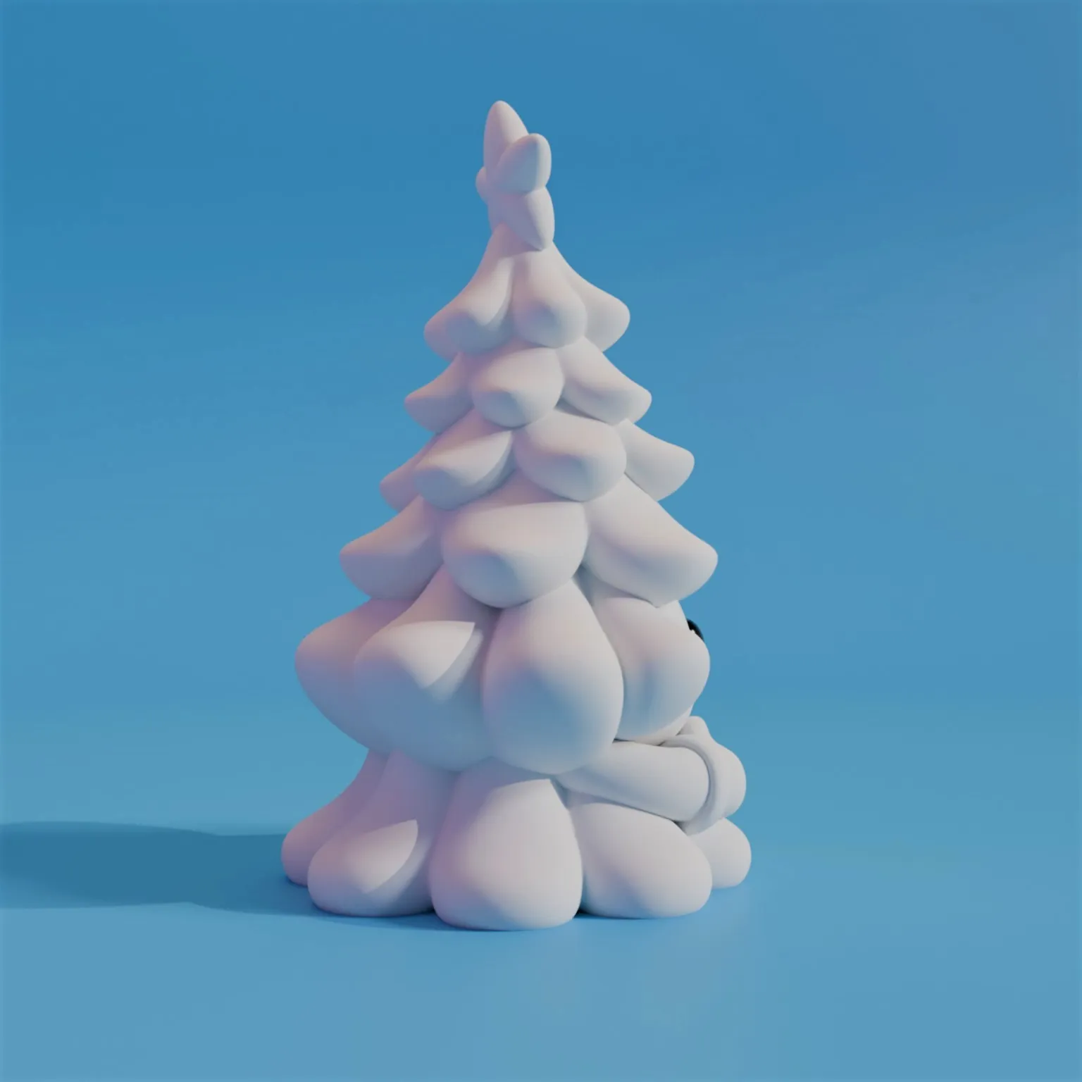 Other STL Download - SNOW CHRISTMAS TREEby LEONBUSTA3D