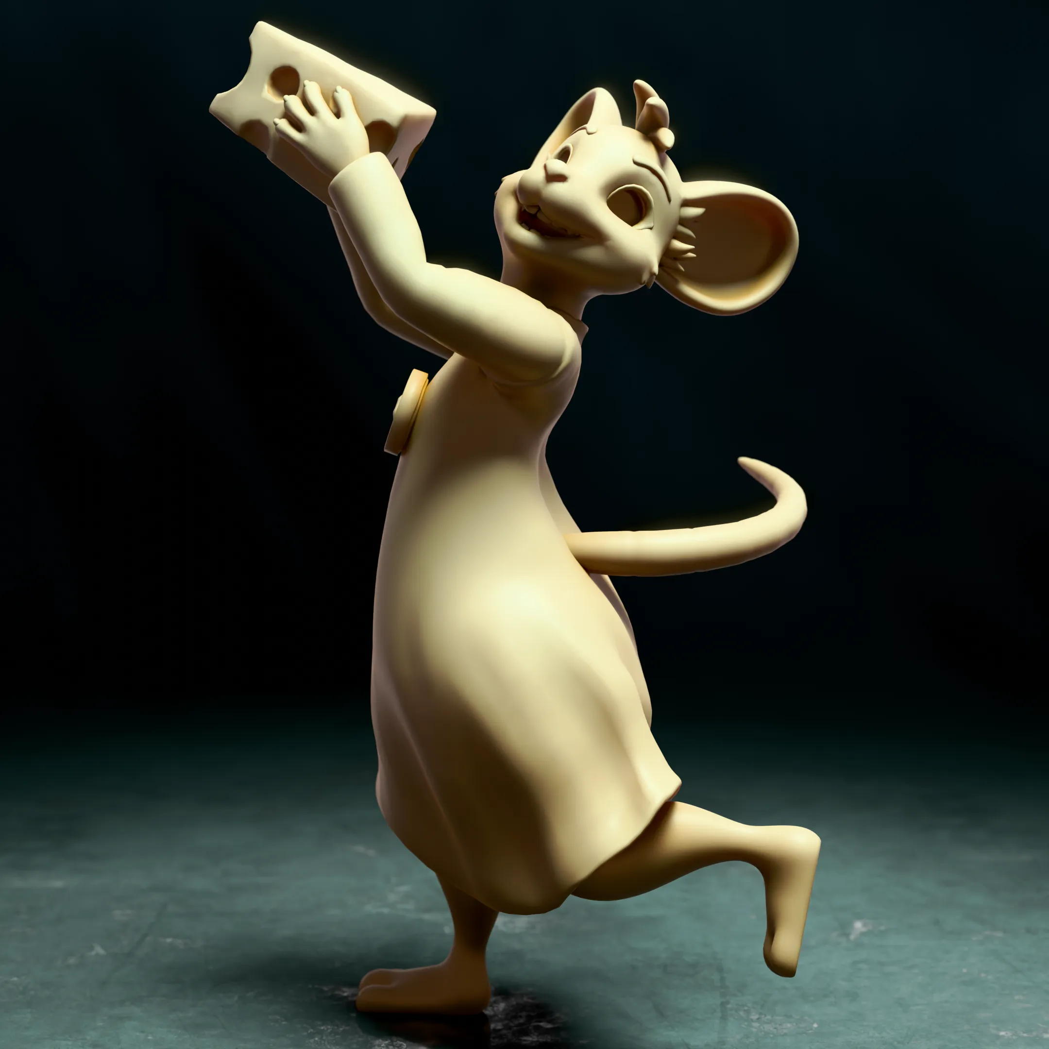 3D Printer Files | 3MF File | Mipsy the Mouse Figure – 3D Printable ...