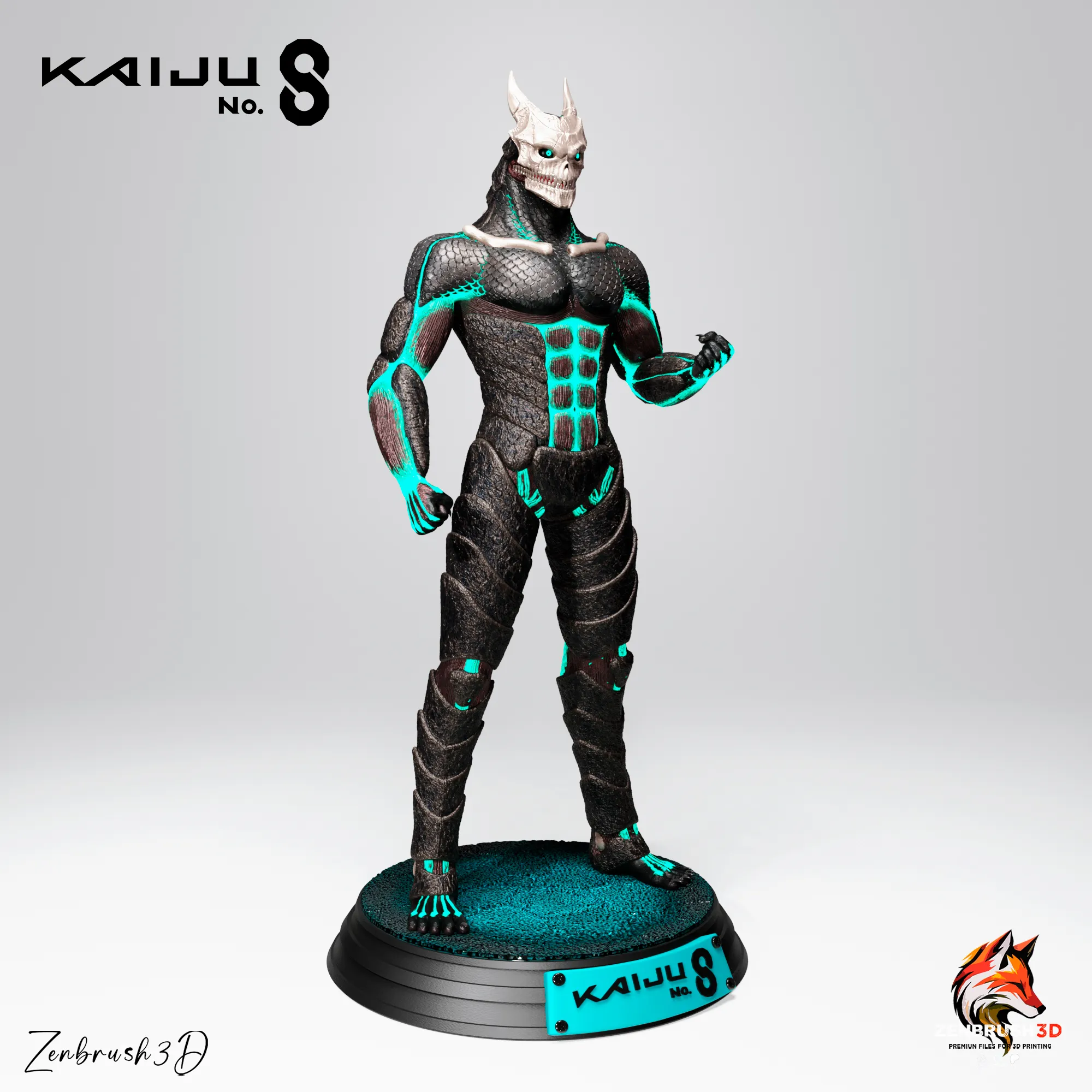 Characters & Creatures STL Download - KAIJU NO. 8 - KAFKA HIBINO 3D ...