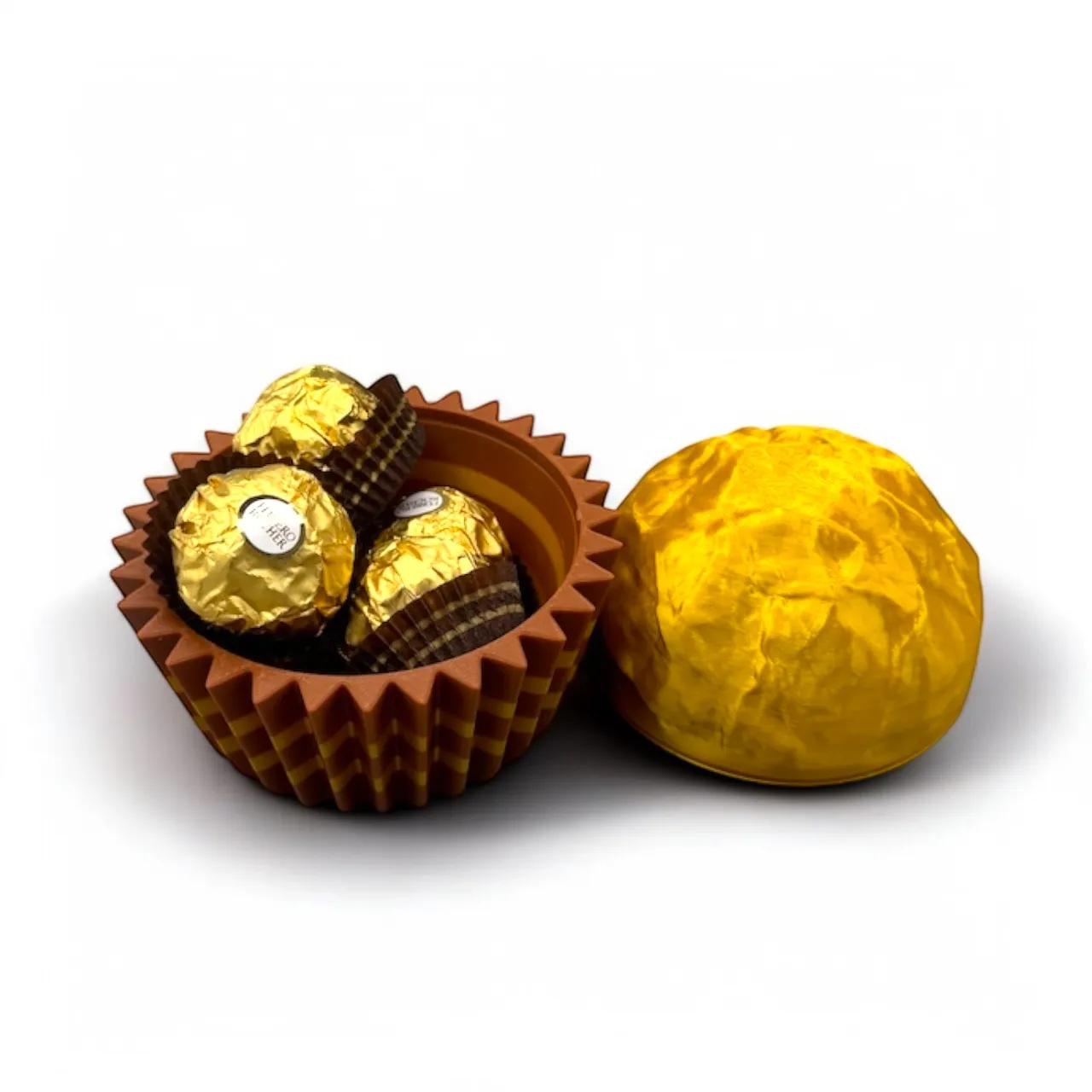 Home Decorations & Ornaments STL Descarga - Ferrero Rocher-Inspired ...