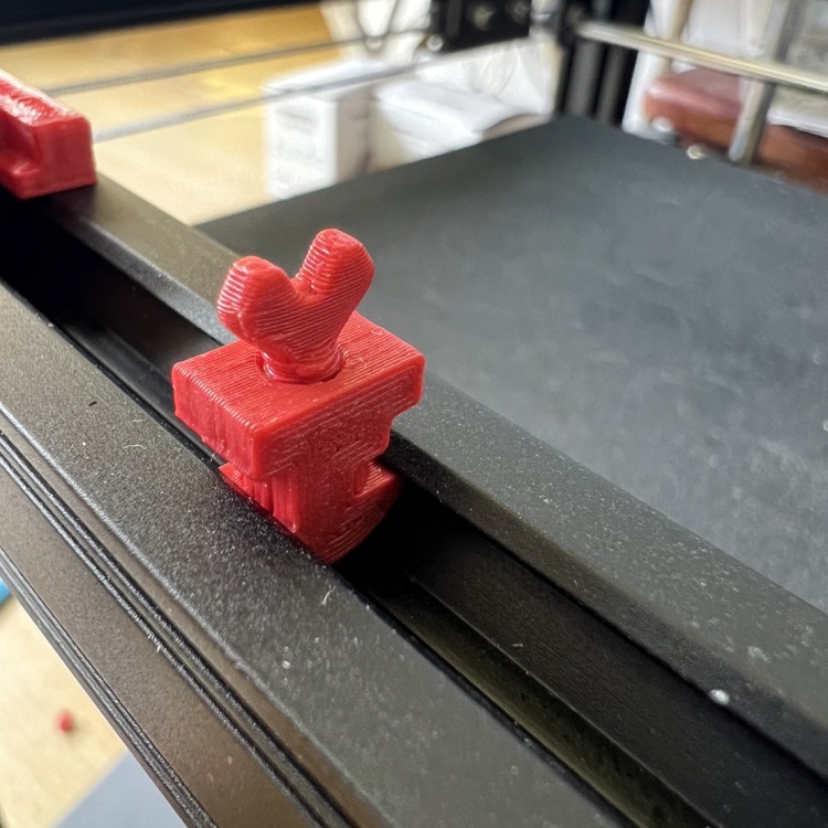 LOCKABLE Rhombus Nut for Creality Camera Holder On Ender 5