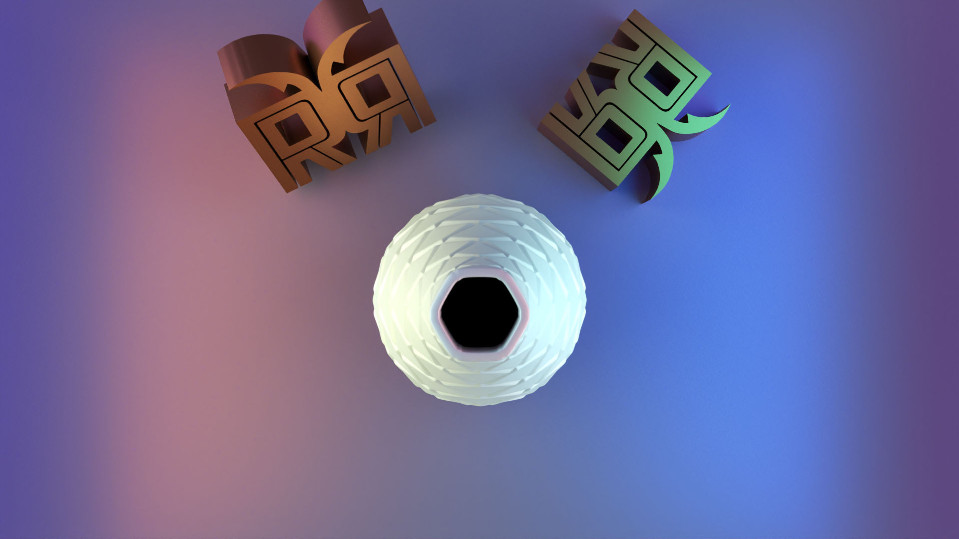 Rhombus patterned vase 02 | 3D models download | Creality Cloud