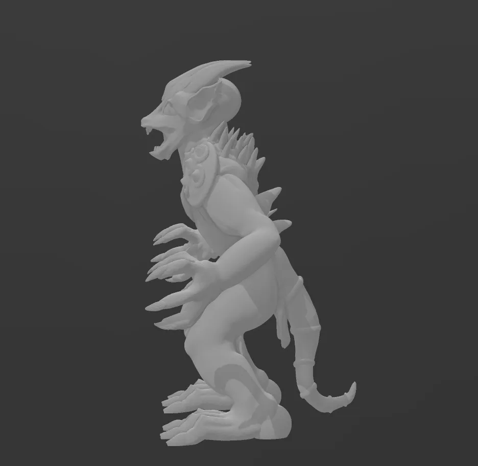 Characters & Creatures STL Download - monster figureby Mr3DBeast