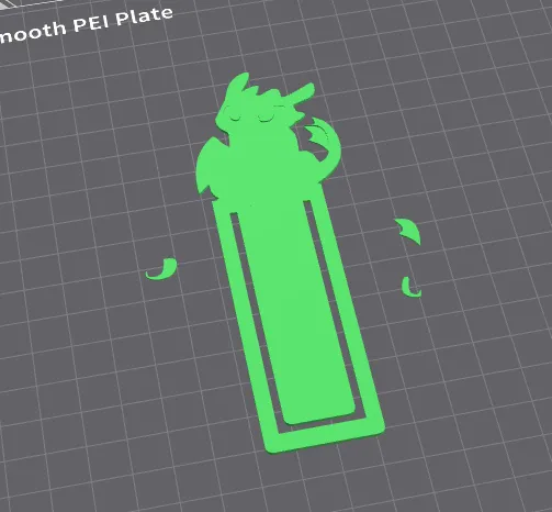 3D Printer Files | 3MF File | Toothless Bookmark | Creality Cloud