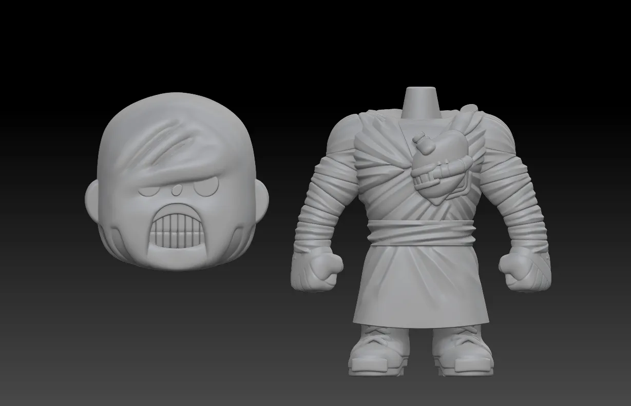 Chibit 072 : NEMESIS (RE3 : REMAKE) | 3D models download | Creality Cloud