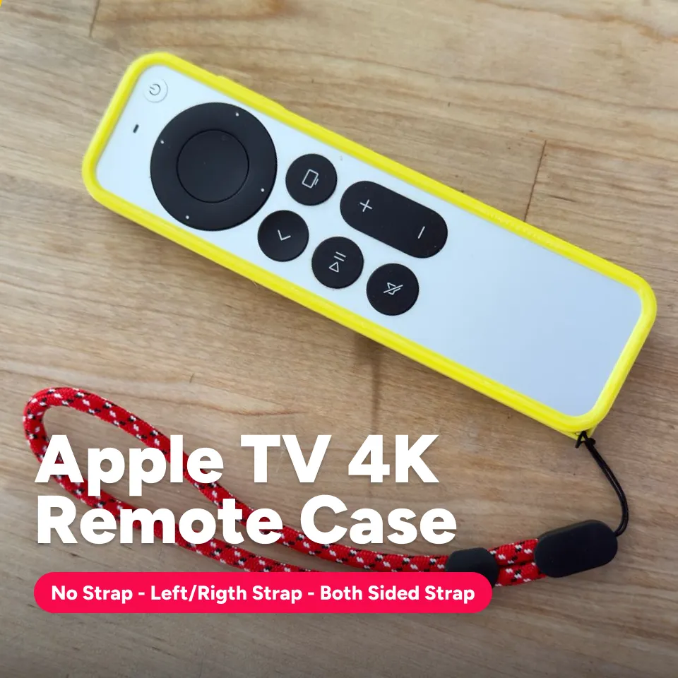 Electronics & RC (Remote Control) STL Download - Apple TV 4K Remote ...