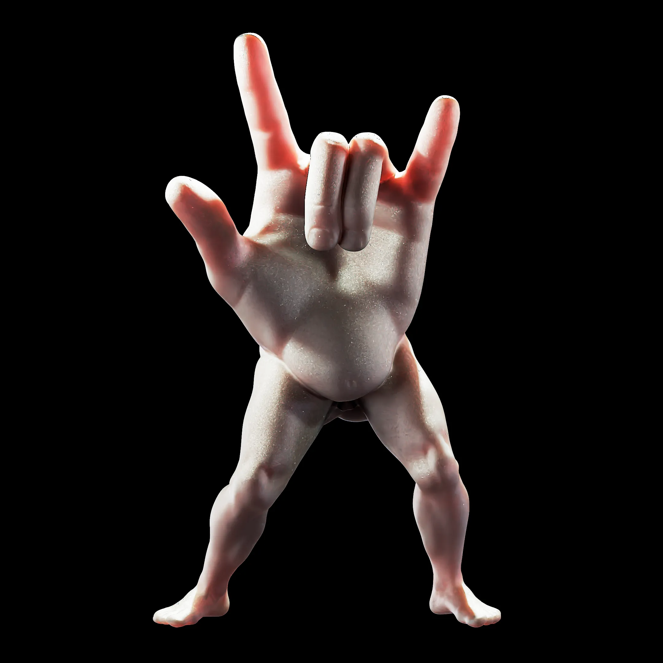 Sculptures & Artworks STL Download - This is "LOVE MAN" Disgusting ...