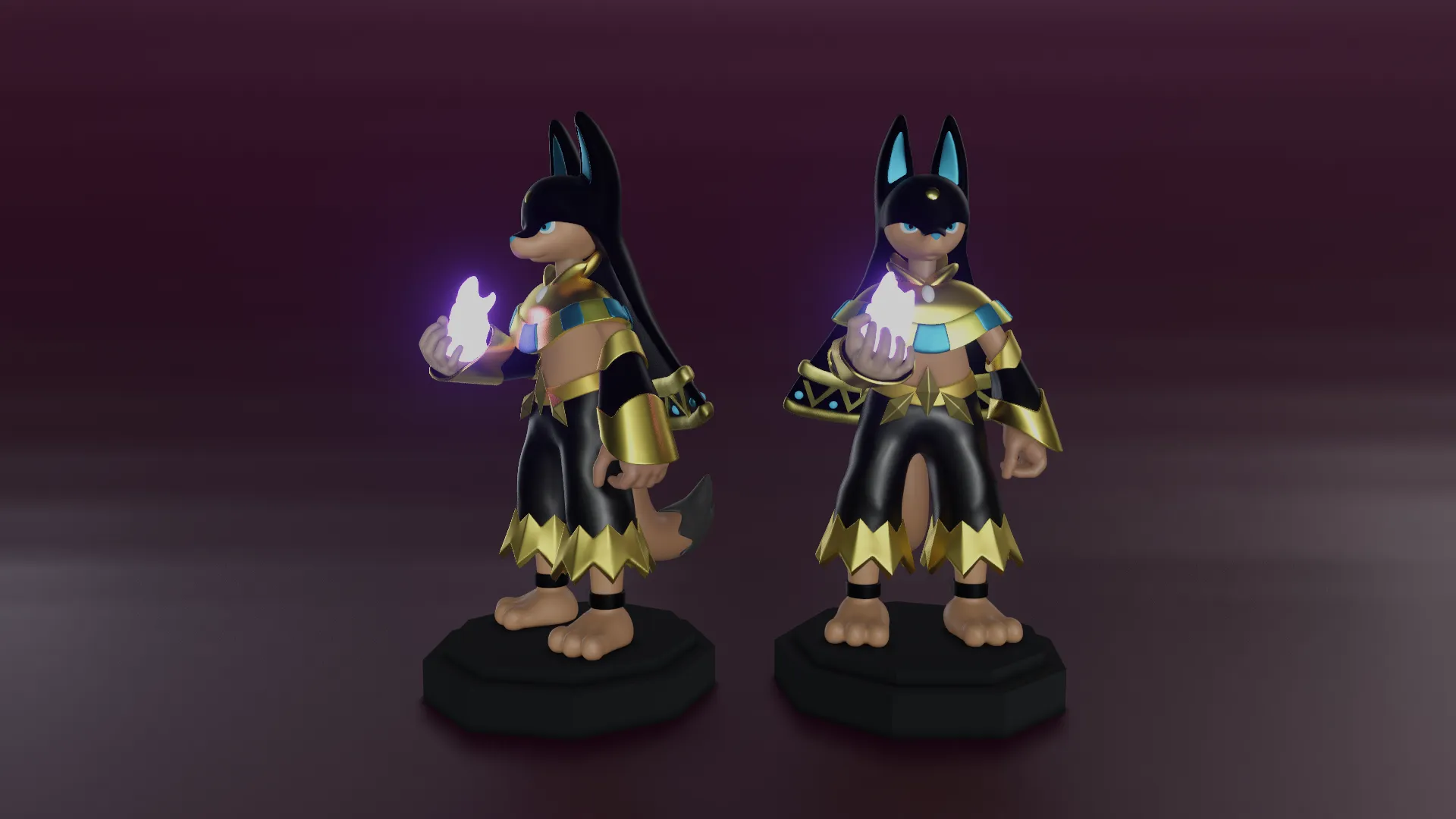 Characters & Creatures STL Download - Anubis Palworld Fanartby Jlo3d