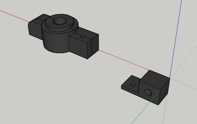 20 mm Pipe, Saddle Clamp (for Attachments), dualAxis.Install | 3D ...