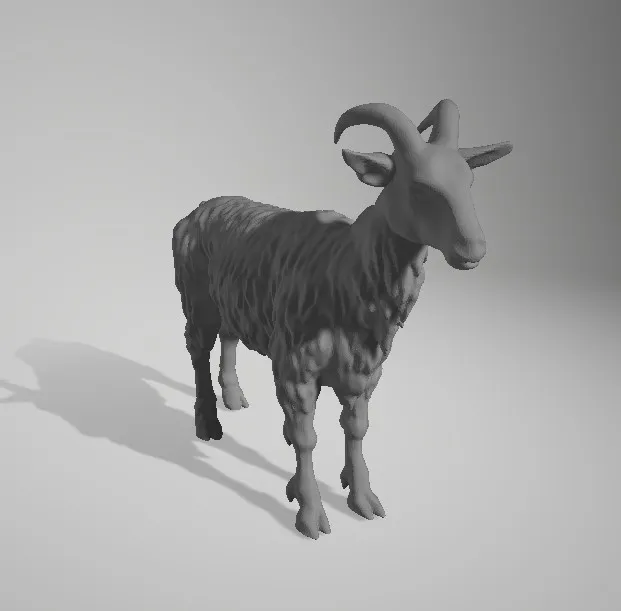 goat 04 | 3D models download | Creality Cloud