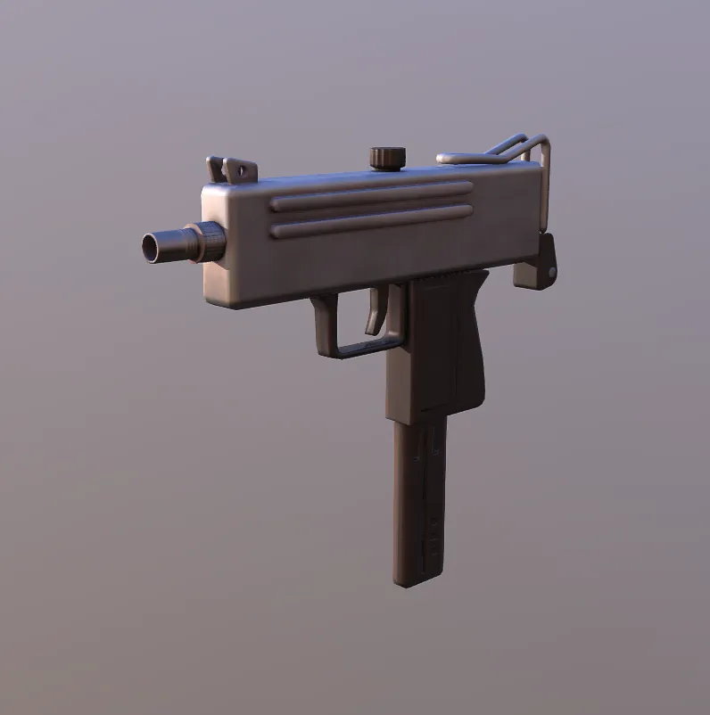 Toys & Games STL Descarga - Mac-10 - neagww