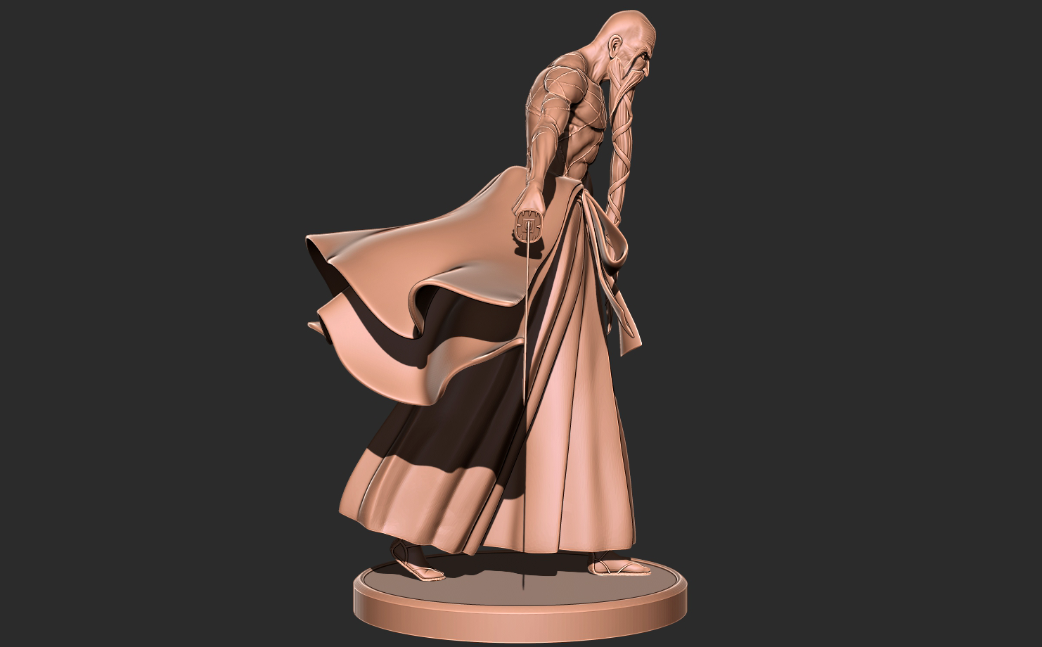 Yamamoto Genryusai - Bleach 3D print model | 3D models download ...
