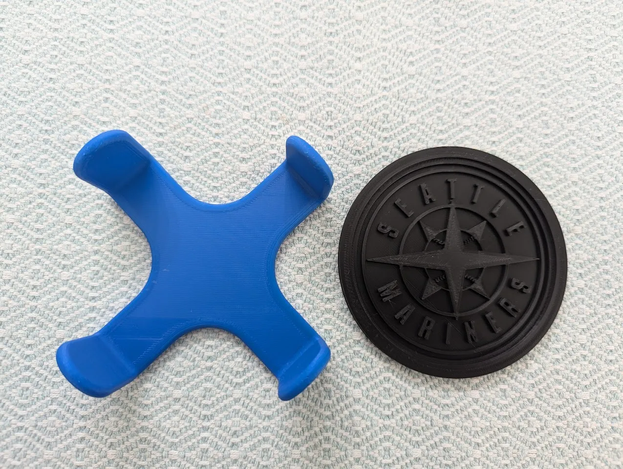 Sports & Exercise Equipment STL Download - Seattle Mariners Coaster w ...