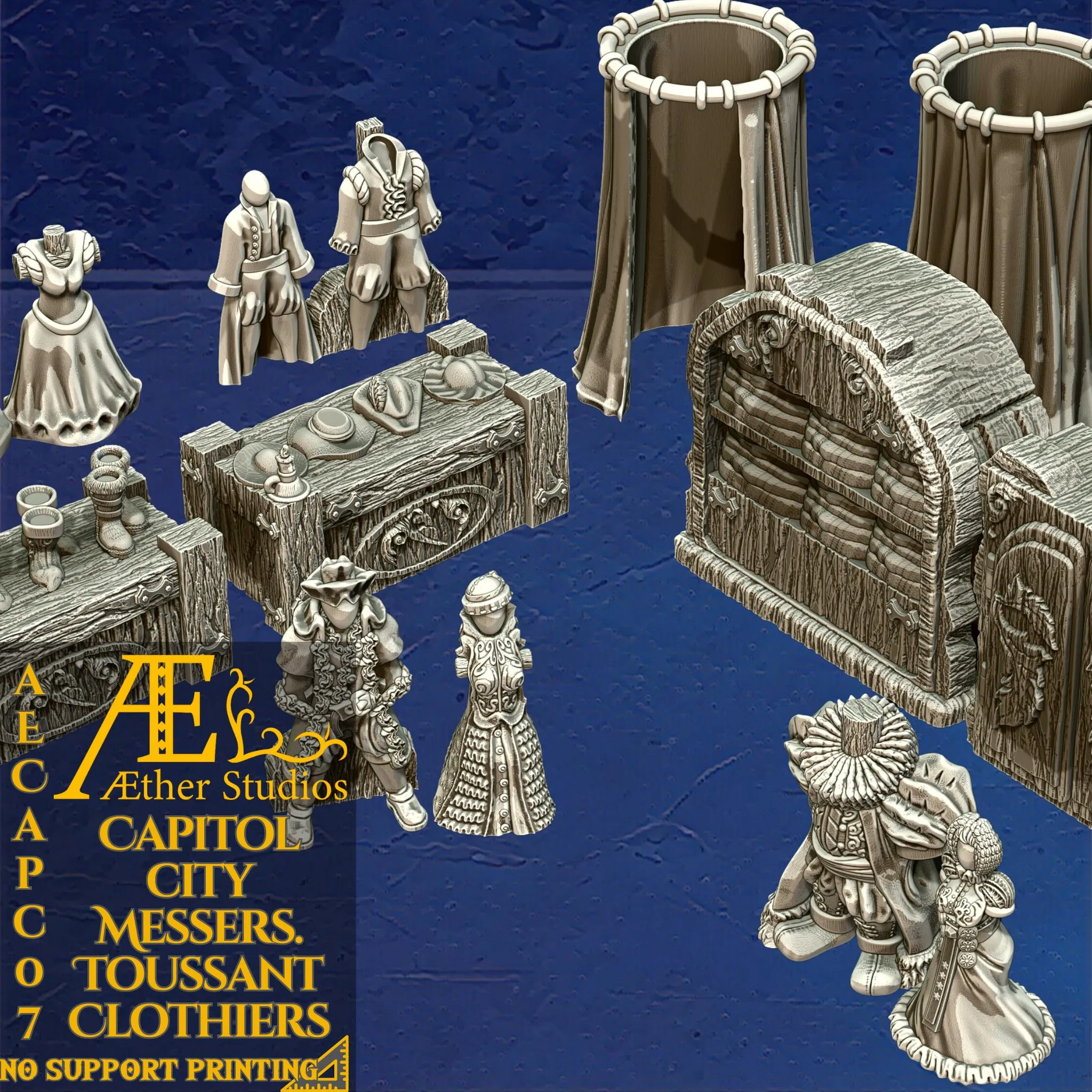 Miniature Games & Accessories STL Download - AECAPC07 - Messers ...