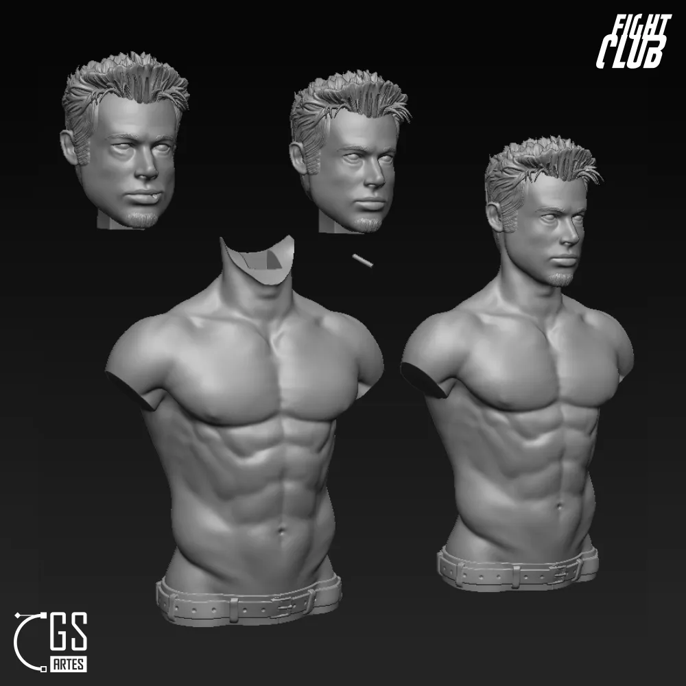 TYLER DURDEN - FIGHT CLUB | 3D models download | Creality Cloud