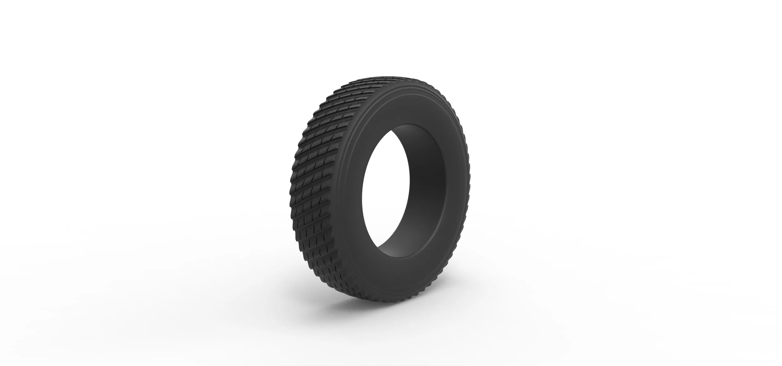 Vehicles & Machinery STL Download - Semi truck pulling tire Scale 1 ...