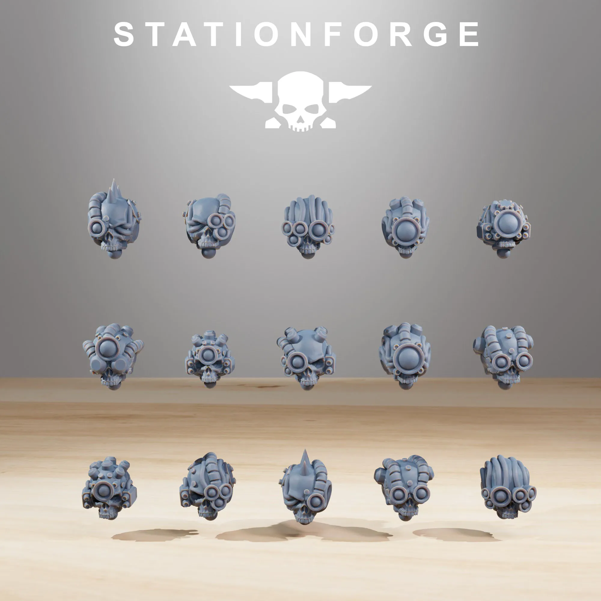 Other STL Download - SERVO BOTS / SERVO HEADS AND MORE!by StationForge