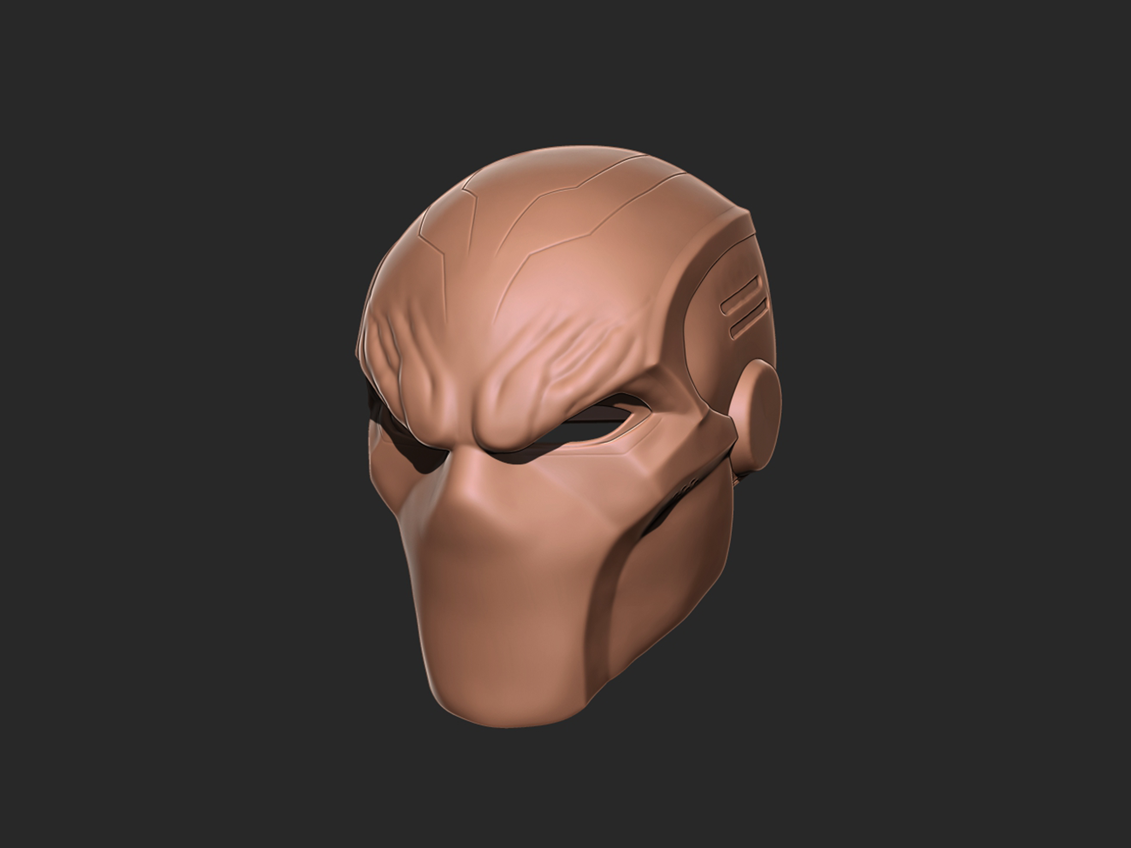 Deathstroke Helmet 3d print model | 3D models download | Creality Cloud