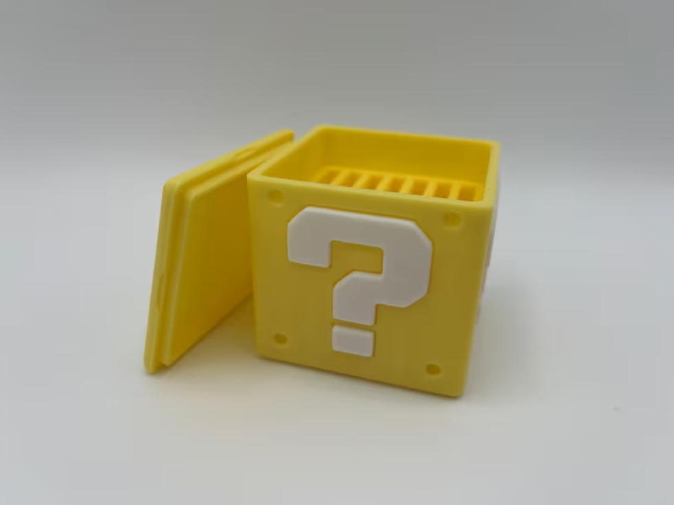 Nintendo Switch Games Holder Question mario box yellow | 3D-Modelle ...