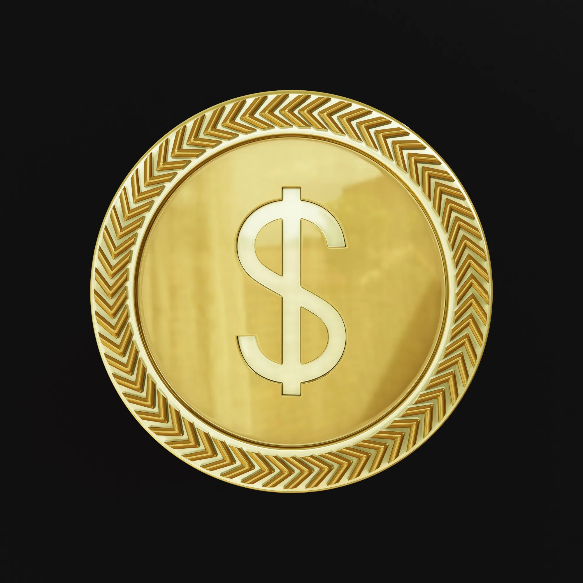 3D Printer Files | 3MF File | dollar coin | Creality Cloud