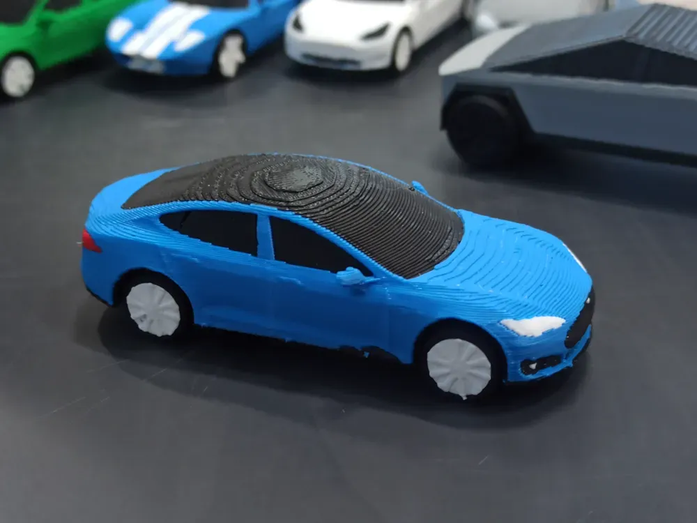 3D Printer Files | 3MF File | Tesla model S Kit Card | Creality Cloud