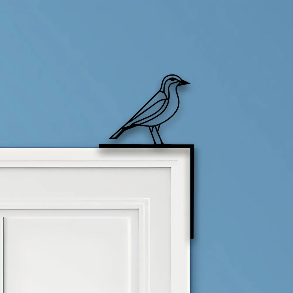 Home Decorations & Ornaments STL Download - Bird Door Corner Decorby OALPO