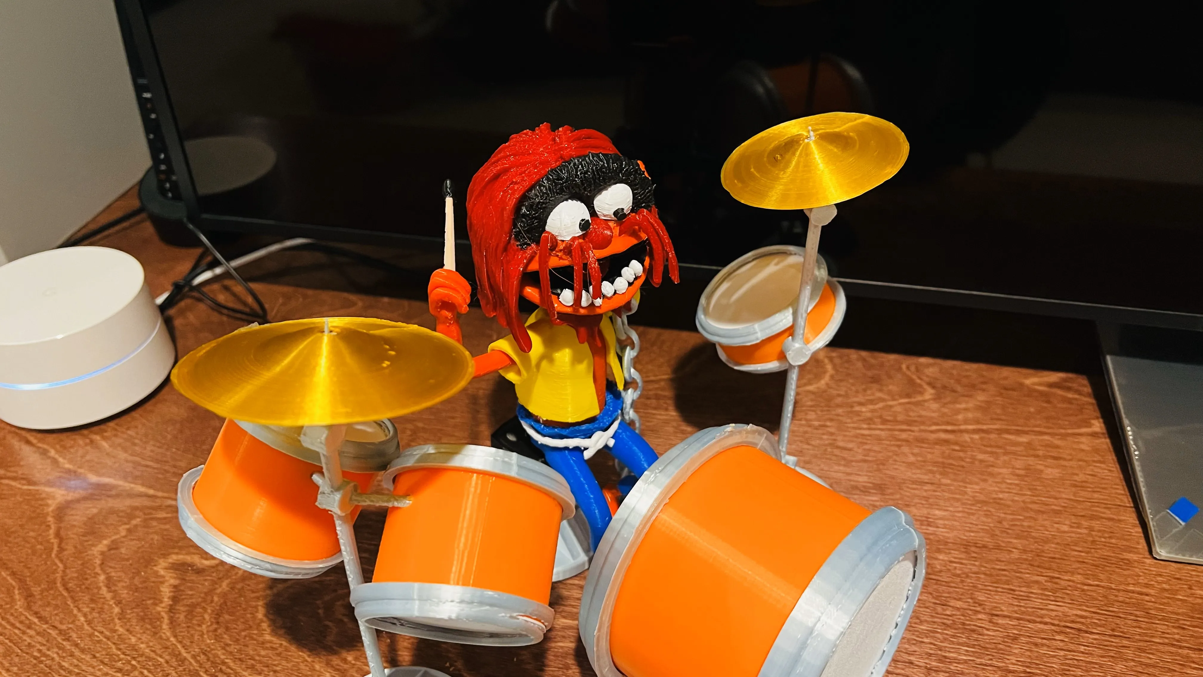 3D Printer Files | 3MF File | Animal, the Muppet Drummer | Creality Cloud
