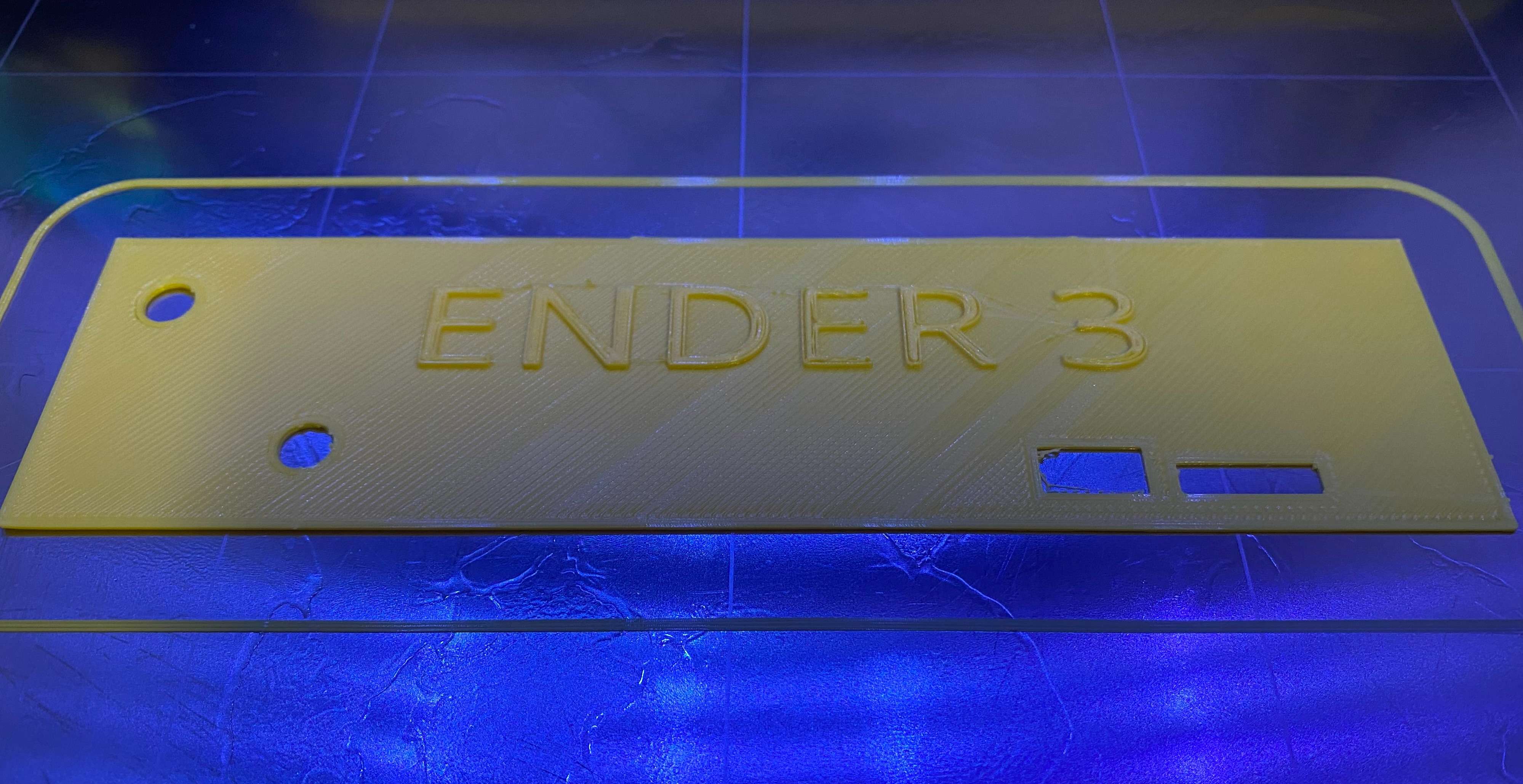 Ender 3 Front Fascia Plate | 3D models download | Creality Cloud