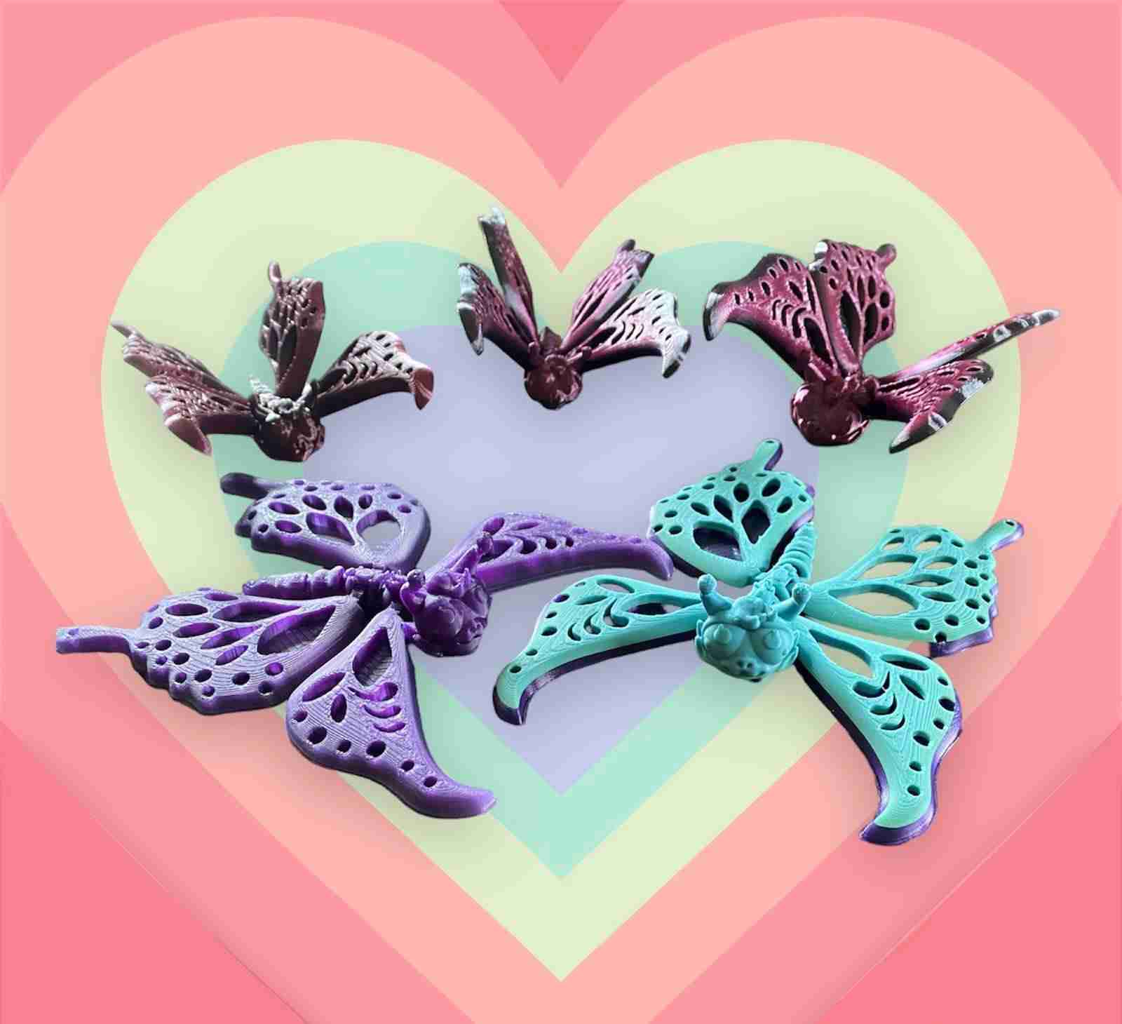 Flutterfly The Butterfly | 3D models download | Creality Cloud