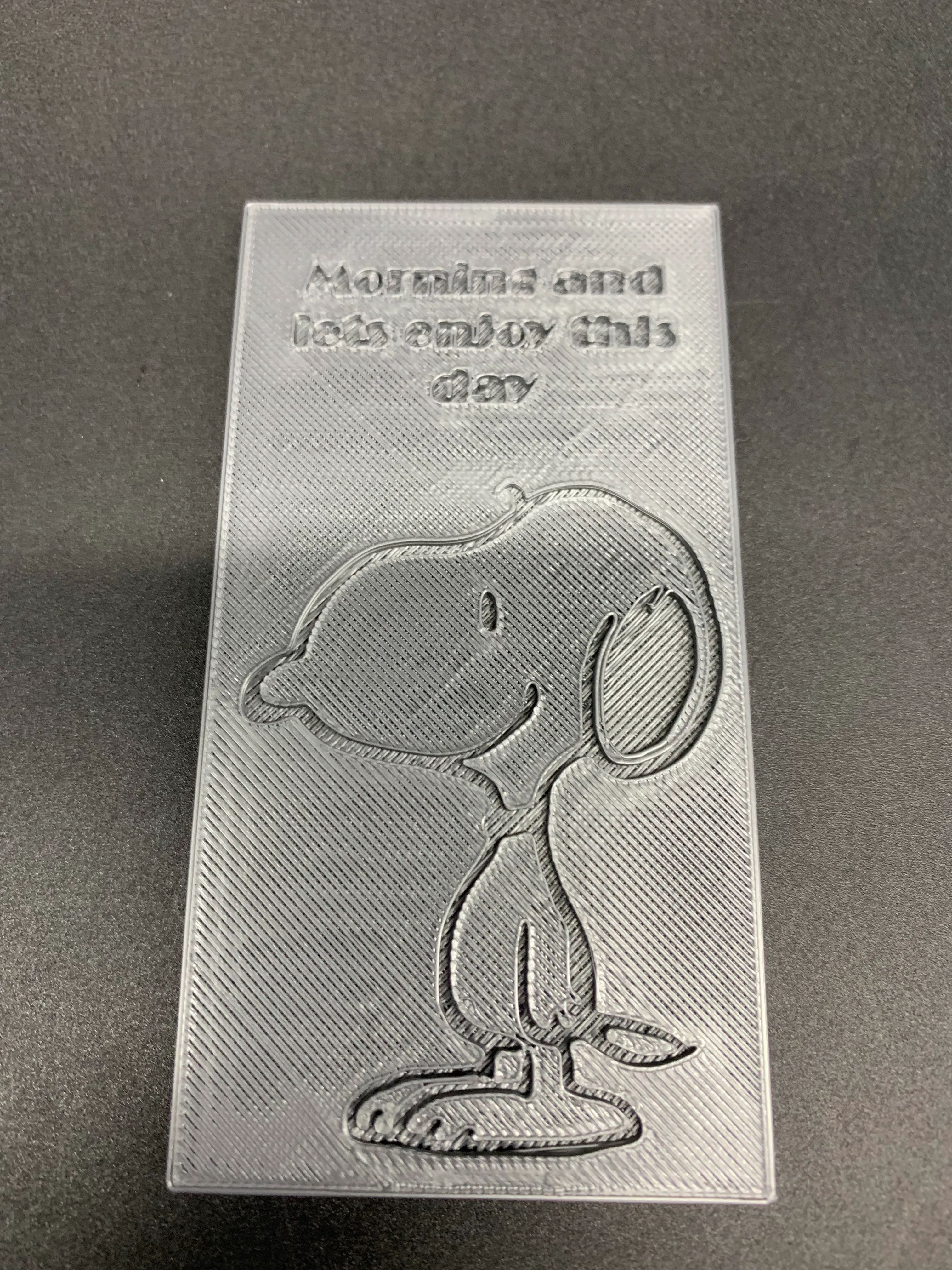 3D Printer Files | 3MF File | THE SNOOPY STAND | Creality Cloud