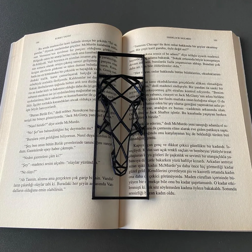 Home Decorations & Ornaments STL Descarga - Elephant Bookmark - OALPO