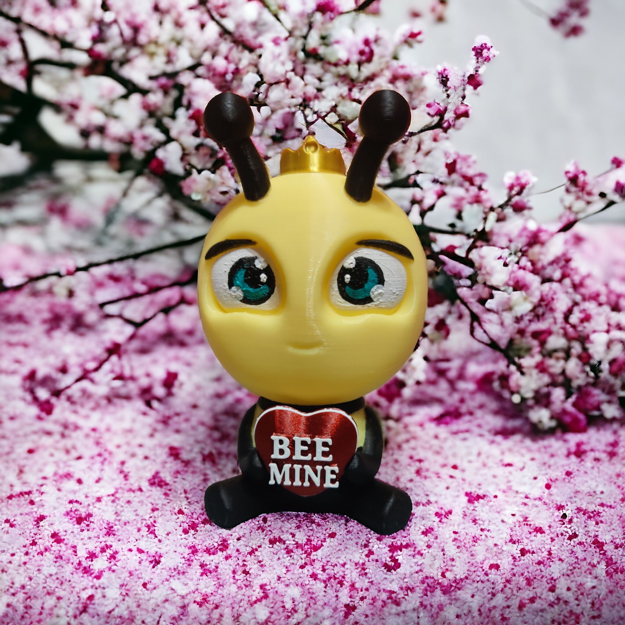 BEE MINE VALENTINES CUTE STL | 3D models download | Creality Cloud