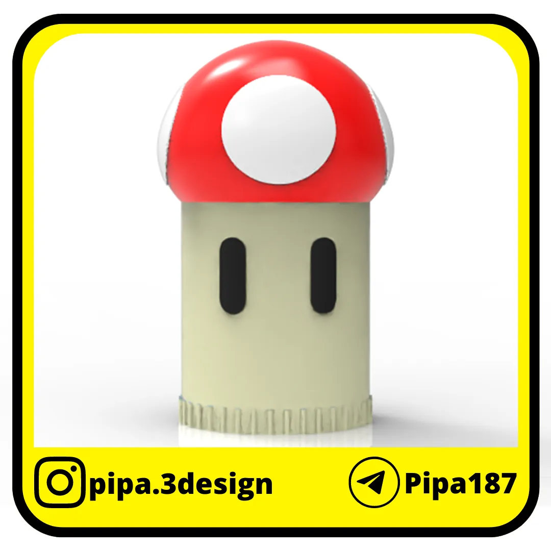 Other STL Download - HONGO MARIO BROS PIGGY BANKby Pipa3D