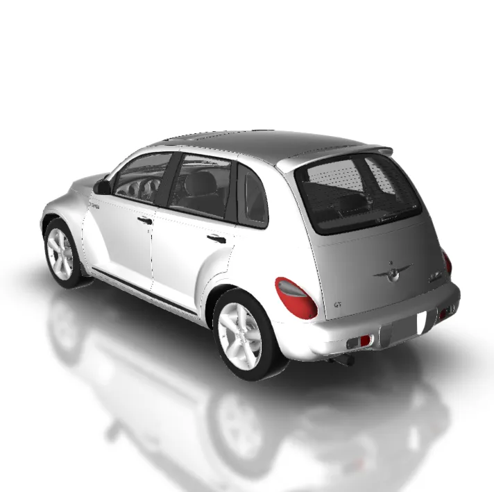 Vehicles & Machinery STL Download - Chrysler PT Cruiser 2009by 3DCARSALON