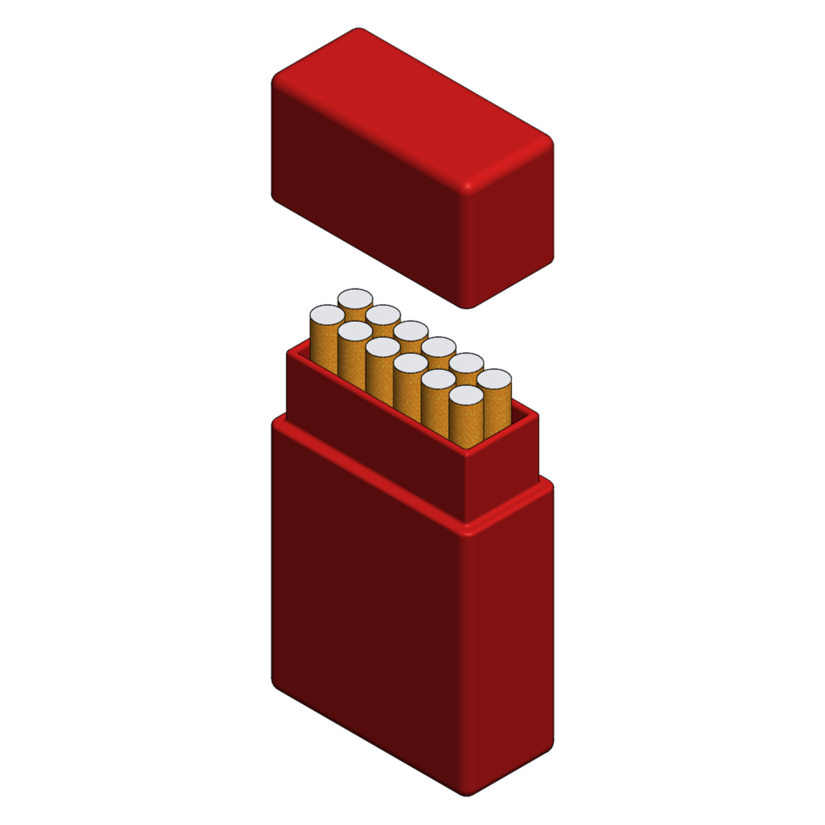 Cigarette Box | 3D models download | Creality Cloud