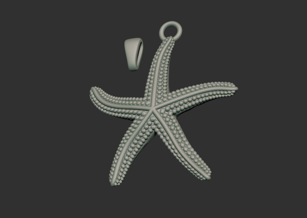 Starfish Pendant | 3D models download | Creality Cloud