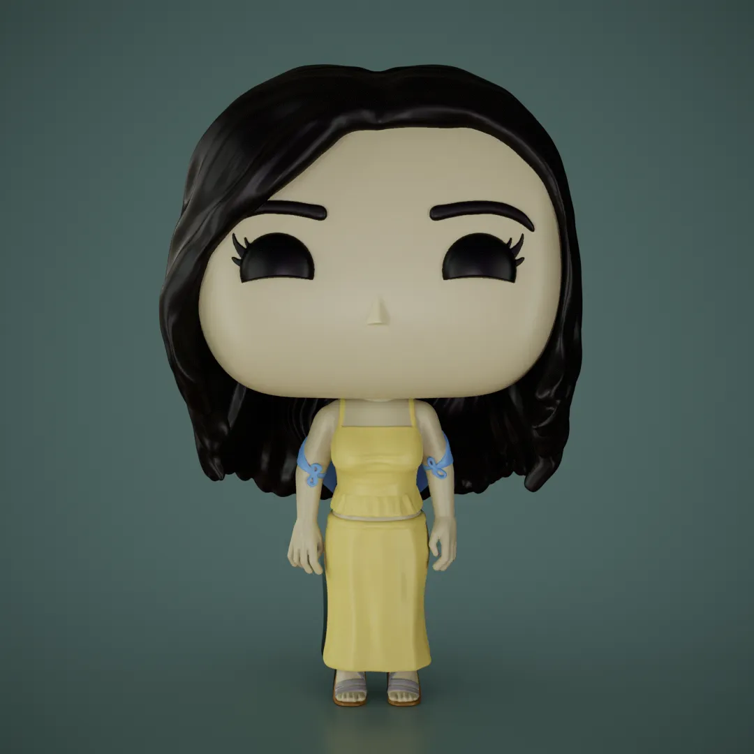 Characters & CreaturesSTL 다운로드 -Funko Custom Mujer - Axos3D