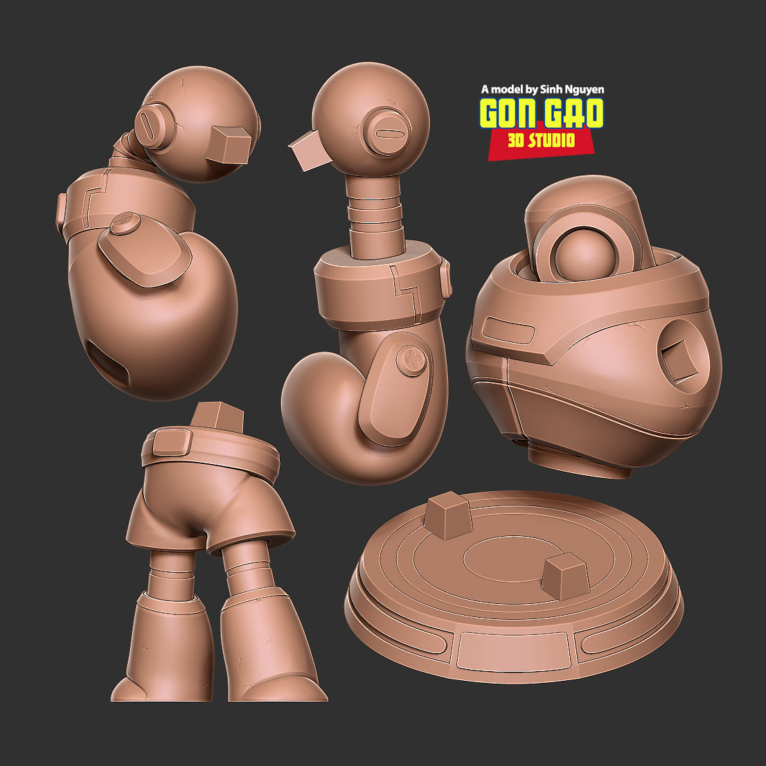 Melee Robot - Brawl Stars | 3D models download | Creality Cloud