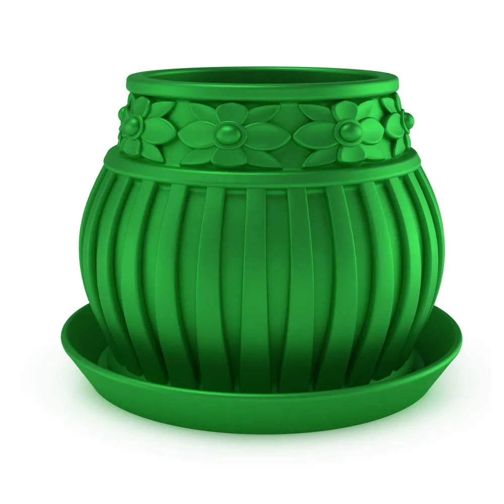 Home Decorations & Ornaments STL Descarga - AC-PLANTER-POT-019. - AYUSH ...