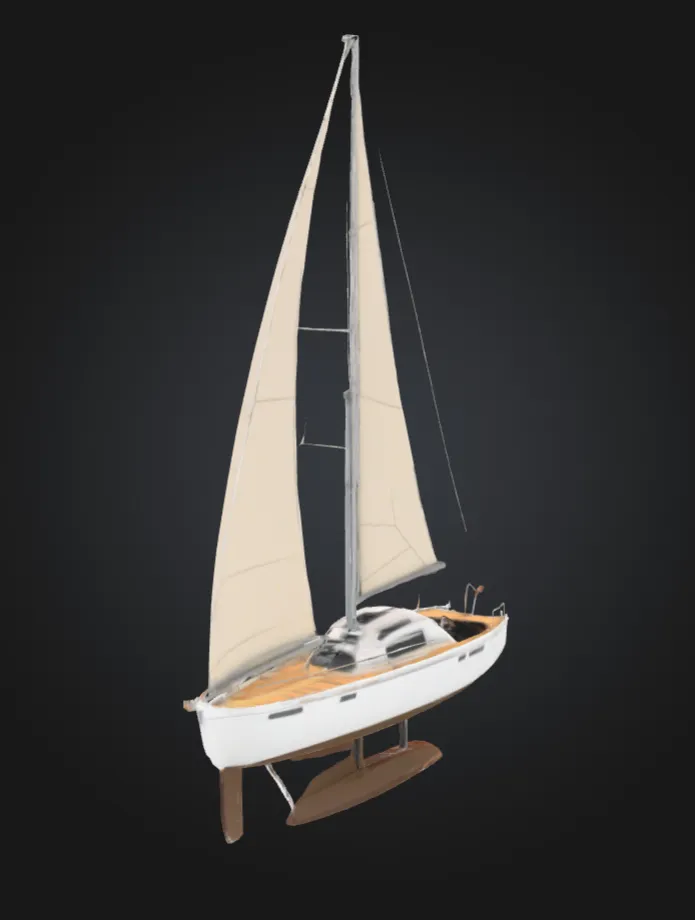3D Printer Files | 3MF File | Sail Boat | Creality Cloud