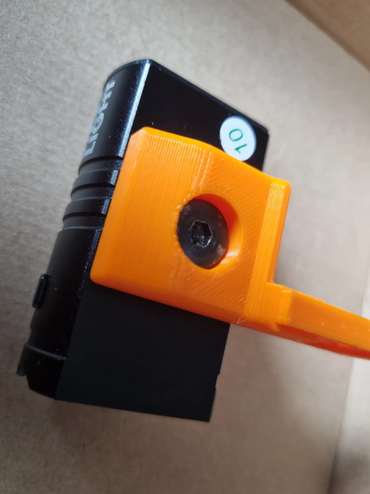 Lighting & Lamps STL indir - Brompton stem bolt handlebar light mount ...