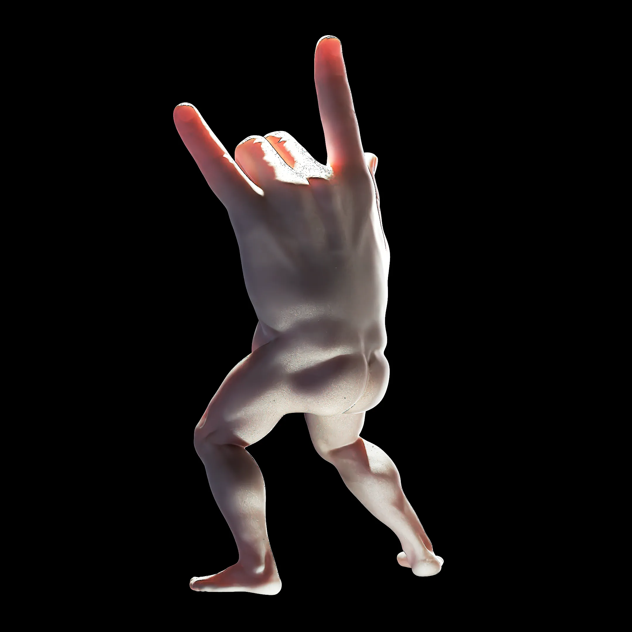 Sculptures & Artworks STL Download - This is "LOVE MAN" Disgusting ...