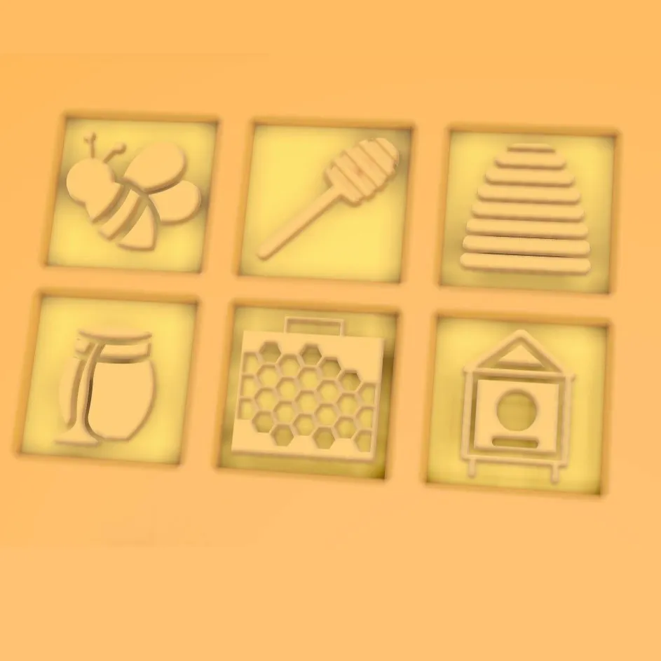 Educational Aids STL Download - BEE EDUCATIONAL IMPRESSION CUBE ...