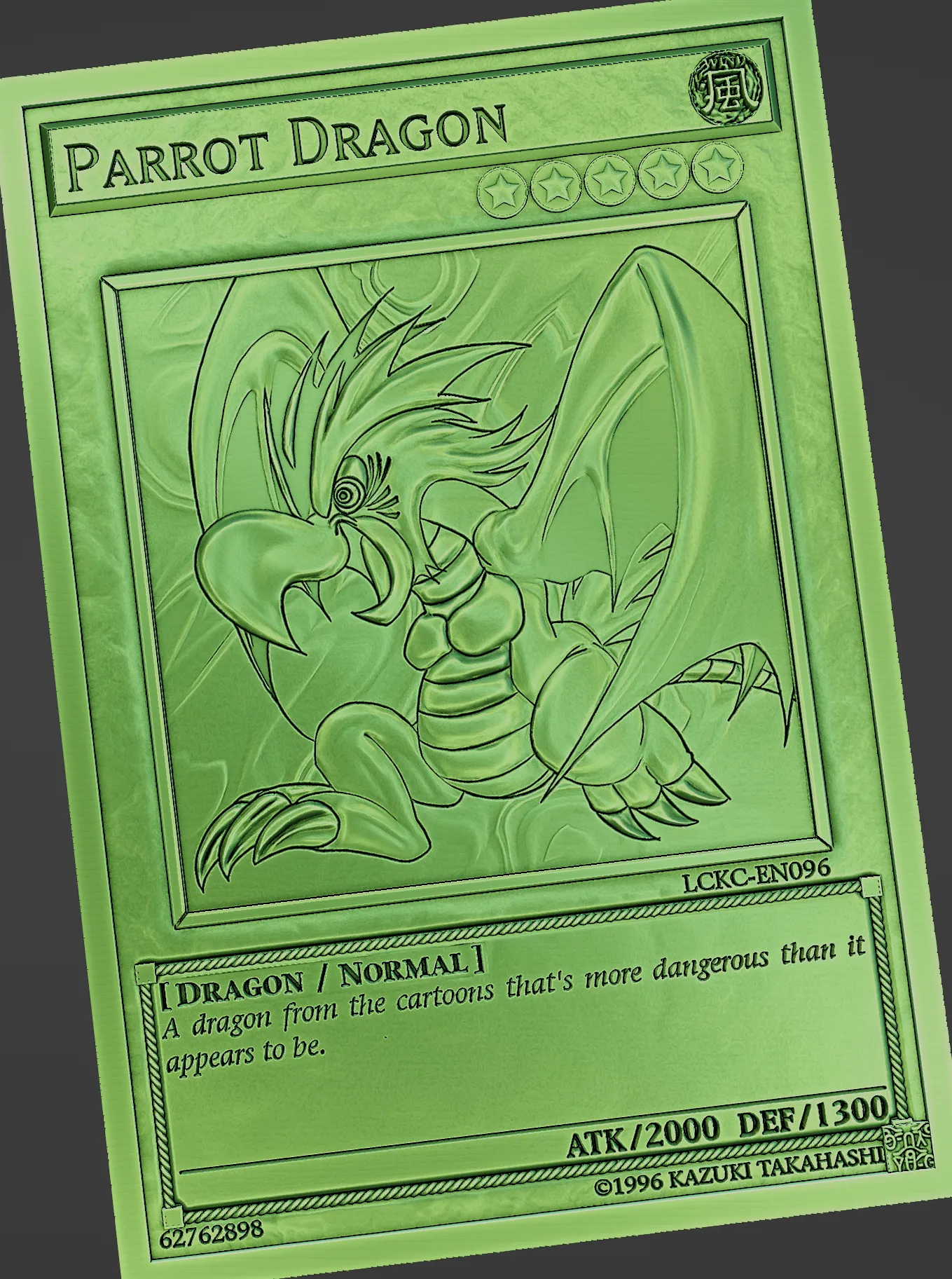 Other STL Download - Parrot Dragon - yu-gi-oh!by Wsonuchiha3D