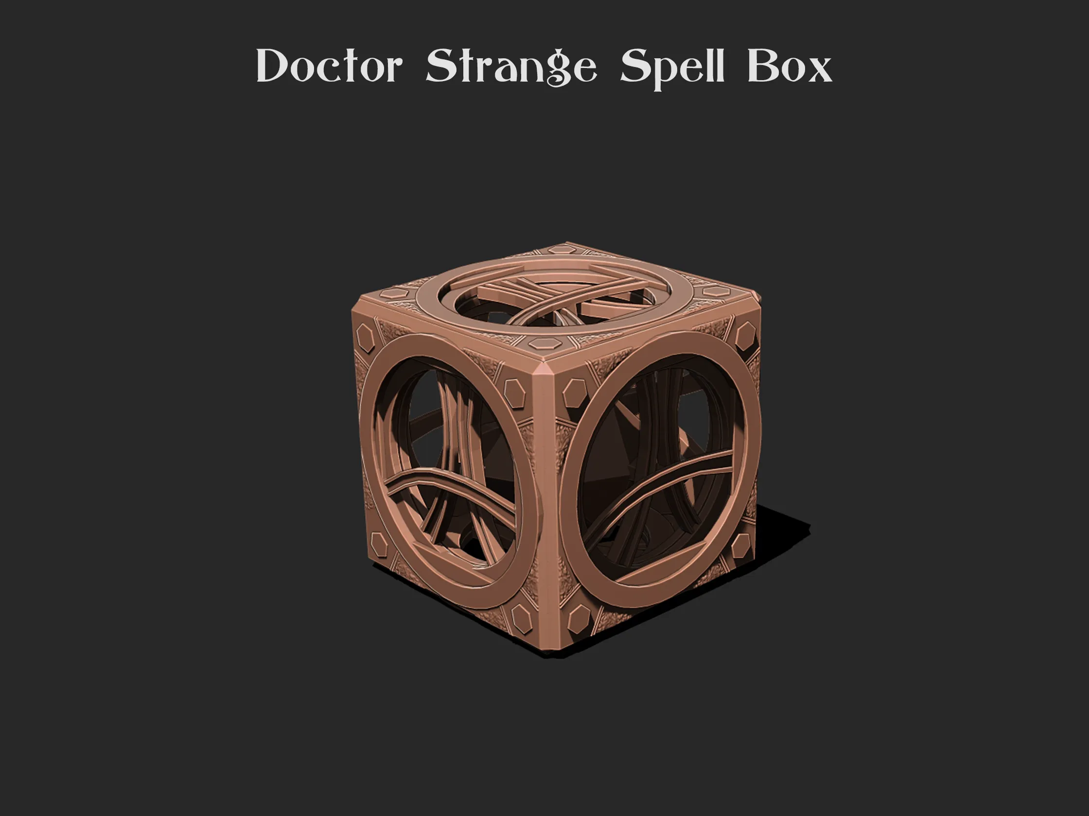 Toys & Games STL Download - Doctor Strange Spell Boxby STLworld