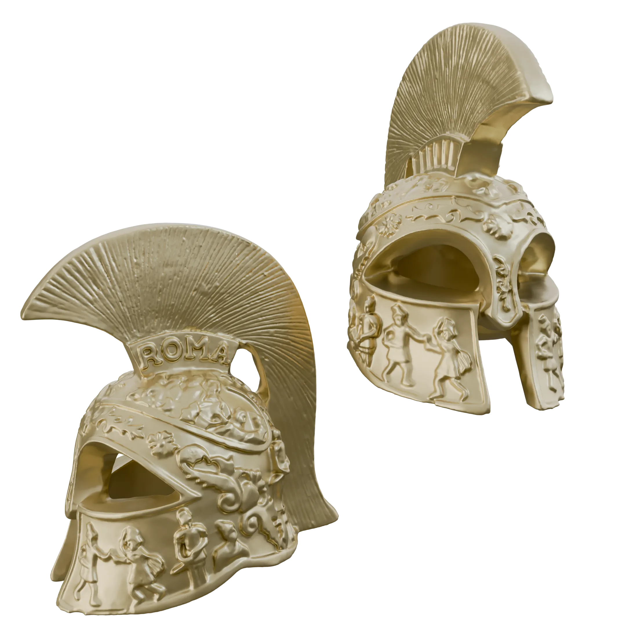 Digital Art STL Download - Roman Helmet Decorationby RareBox