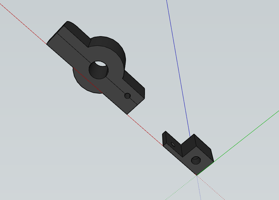 20 mm Pipe, Saddle Clamp (for Attachments), dualAxis.Install | 3D ...