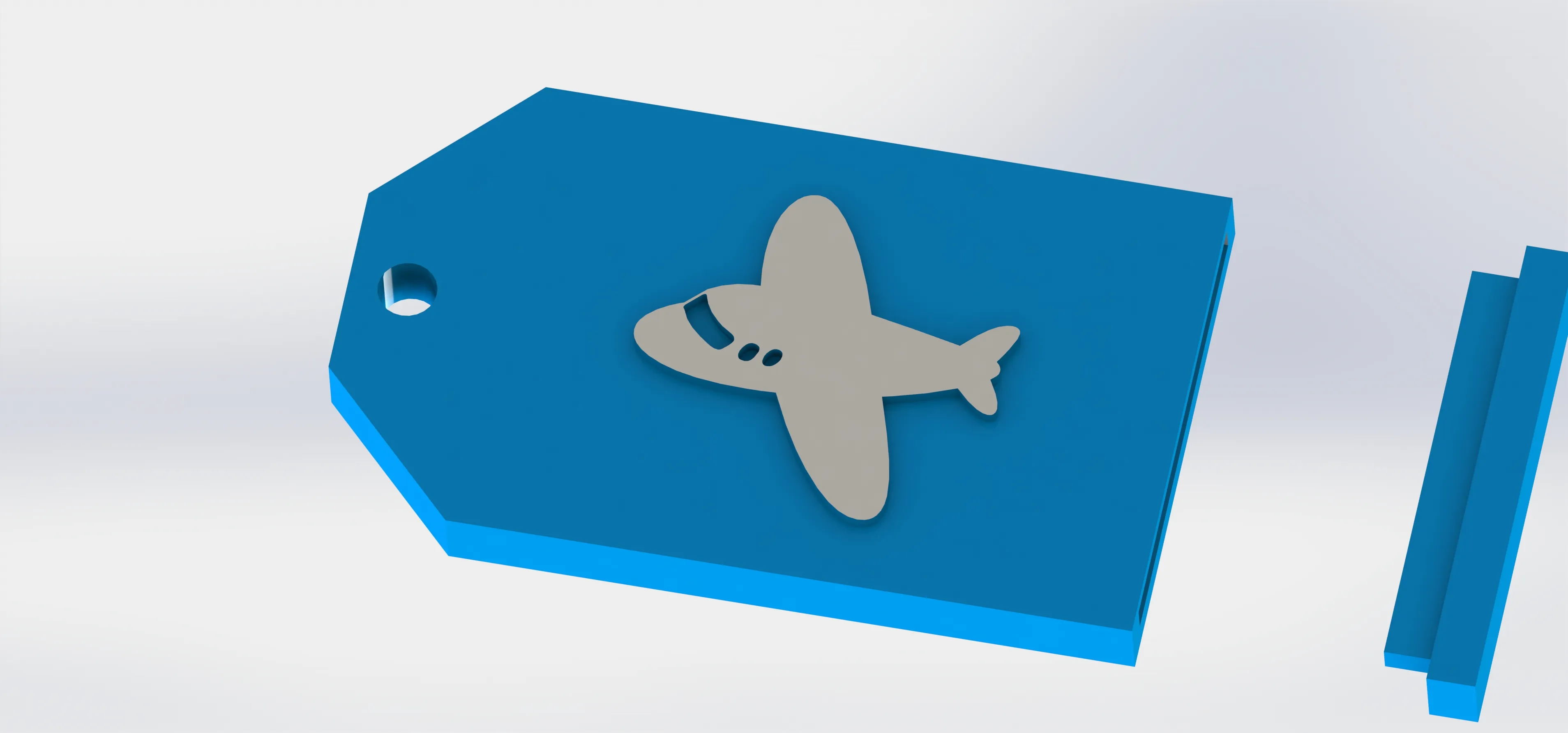 Free Drones & Aircraft STL Download - Luggage Tagby BR0WN1IE