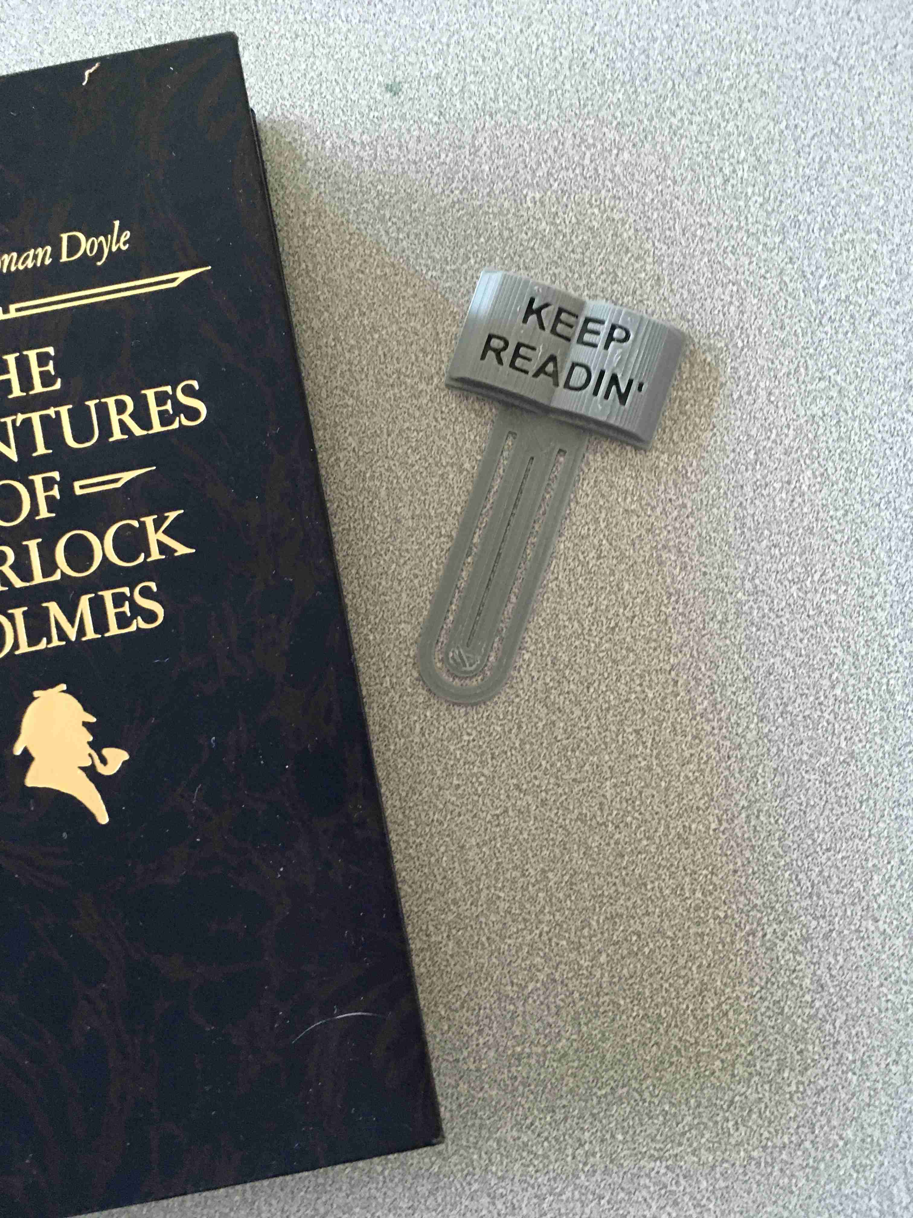 The "Keep Reading" Engraved Book Bookmark (Read Description) | 3D ...